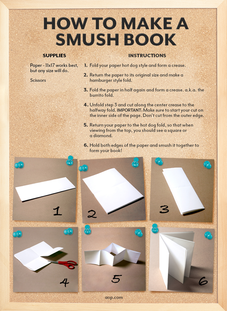 How To Make A Smush Book AOP Homeschooling
